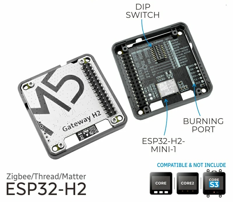 M141 ESP32-H2 Thread/Zigbee Gateway Module - M5Stack | Mouser